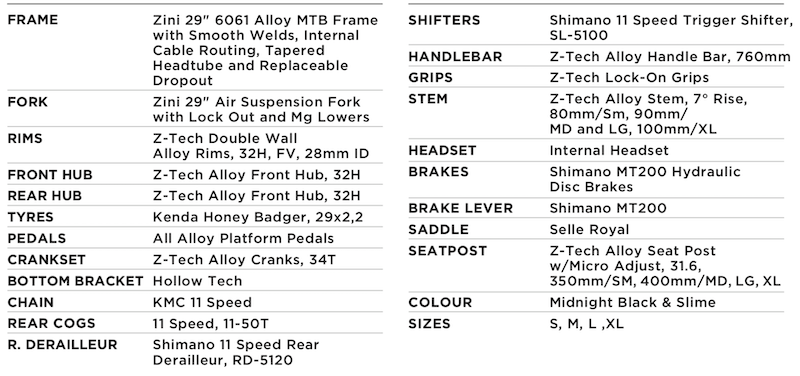 Celebrate freedom with these 20" and 29" mountain bikes from Zini ...