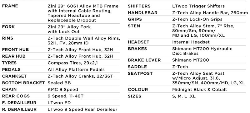 Celebrate freedom with these 20" and 29" mountain bikes from Zini ...
