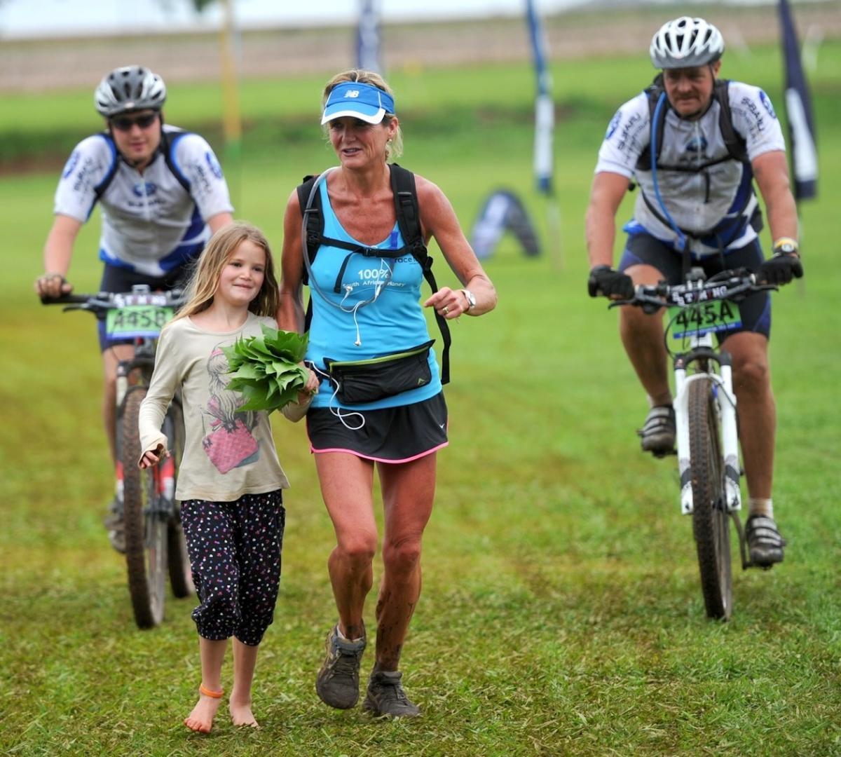 Trail runner races cyclists for rhino reserve | Bike Hub