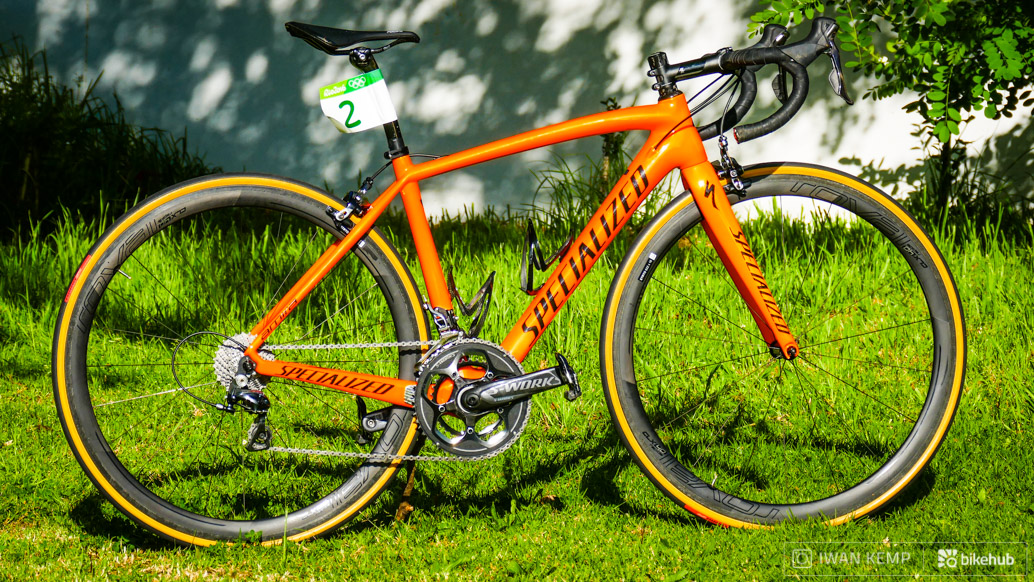 Bike Check: Mari Rabie's Olympic Specialized S-Works Amira | Bike Hub