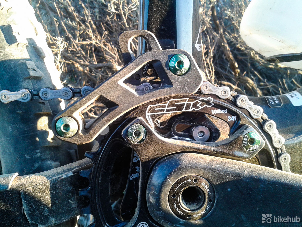 Review: cSixx Super Single chain guide and Thick Thin chainring | Bike Hub