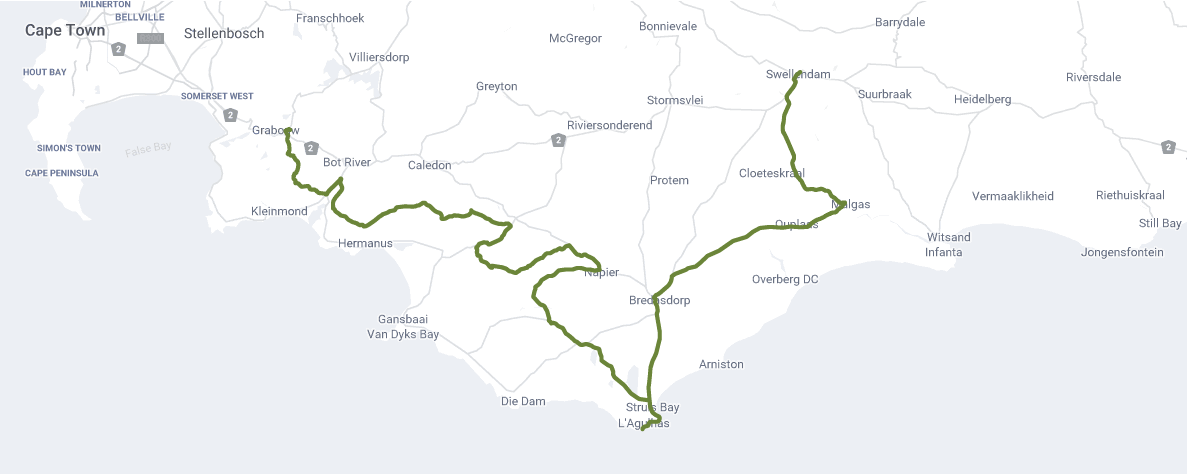 Cape Cycle Routes launches Overberg Meander | Bike Hub