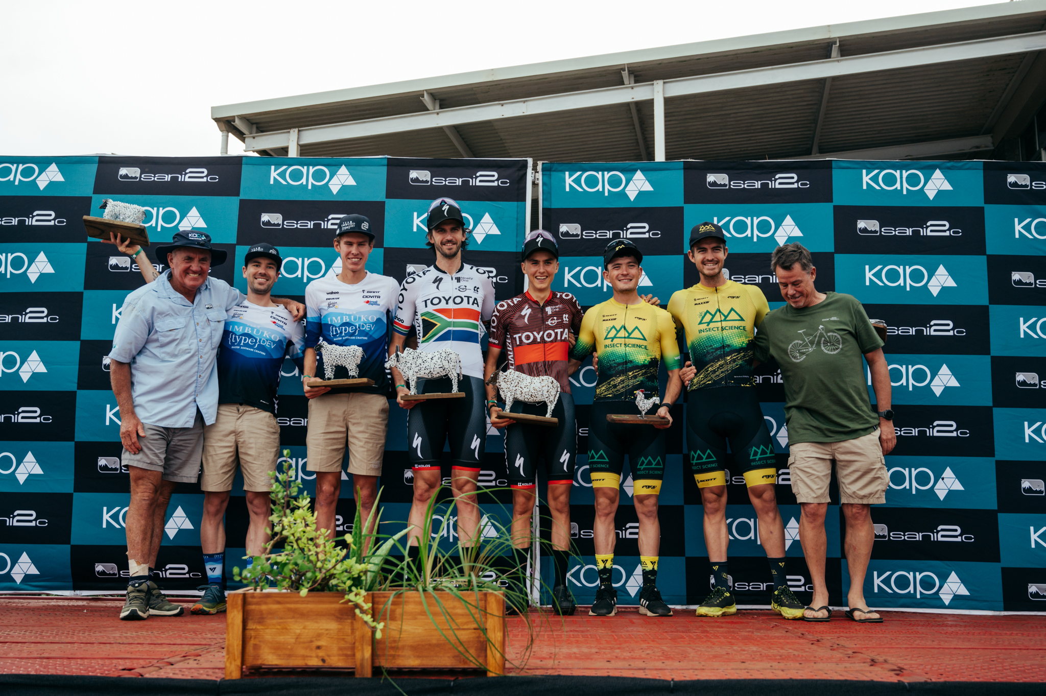 Toyota-Specialized and Efficient Infiniti are 2023 KAP sani2c Champions ...