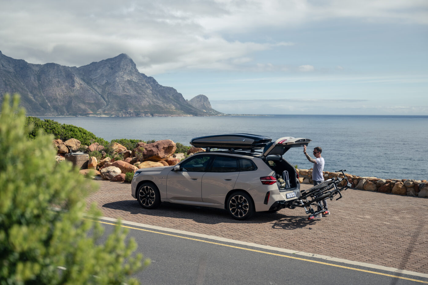 The best of Stanford gravel with the new BMW X3 | Bike Hub